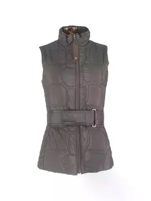 Escada Metallic-print Quilted Gilet