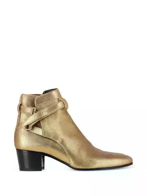 Women's Saint Laurent Gold Shoes