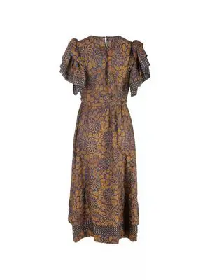 Ulla Johnson Floral-pattern Midi Dress