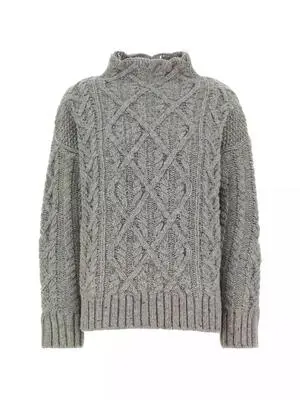 JIL SANDER Cable-knit Wool Sweater