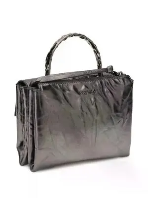 COCCINELLE Arlettis Top Handle Clutch Bag - Grey