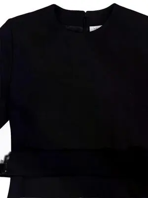 Gabriela Hearst Shadon Bell-sleeve Tunic Blouse