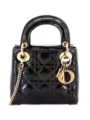 Dior Lady Cannage Quilt Mini Satchel