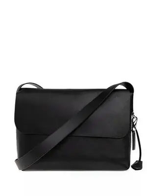 COACH Ludlow Leather Messenger Bag - Black