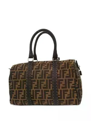 Fendi Zucca Canvas Duffle Bag