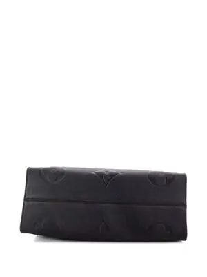 LOUIS VUITTON Onthego Monogram Empreinte Giant Gm Tote Bag - Black