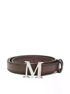 Max Mara Buckle Leather Belt