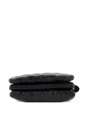 LOUIS VUITTON Coussin Pm Monogram Embossed Lambskin Crossbody Bag - Black