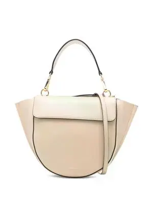 WANDLER Small Hostensia Top-handle Shoulder Bag - Neutrals