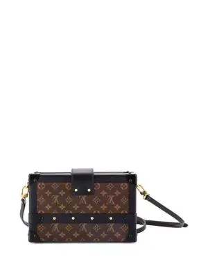 LOUIS VUITTON Petite Malle East West Shoulder Bag Monogram Canvas