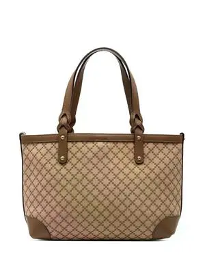 Gucci Diamante Canvas Craft Tote Bag