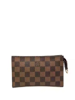 LOUIS VUITTON Damier Ebene Marais Pouch 1990-2020