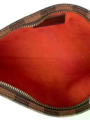LOUIS VUITTON Damier Ebene Marais Pouch 1990-2020