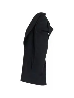 Yohji Yamamoto Single-breasted Blazer With Sculptural Sleeves