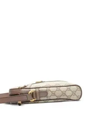 Gucci Zip-top Web-stripe Crossbody Bag
