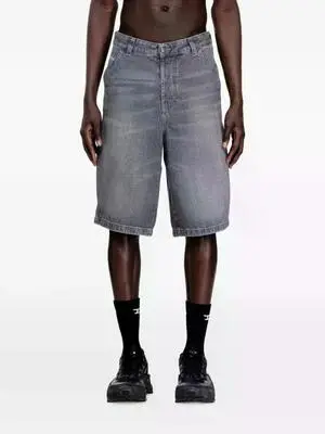 DIESEL® D-livery Denim Shorts - Grey