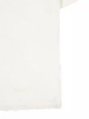 Alanui Fringed-hem T-shirt - White