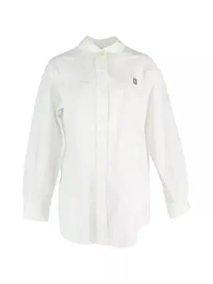 Sandro Logo-embroidered Shirt