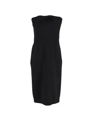 Roland Mouret Strapless Midi Dress