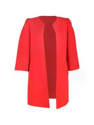 Akris Double-face Puff-shoulder Coat