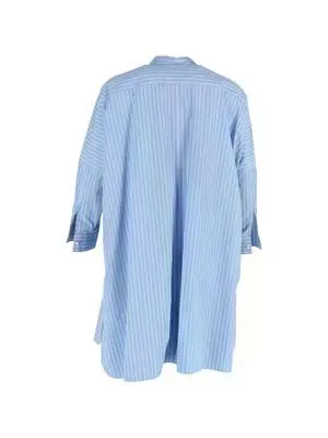 JIL SANDER Striped Dropped-shoulder Shirt