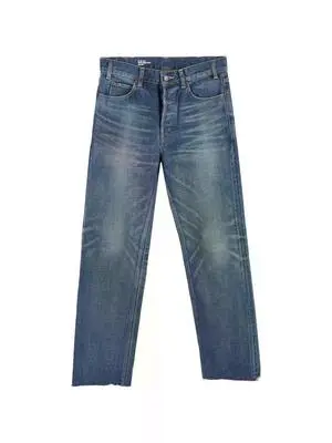 Celine Button-fastening Straight-leg Jeans