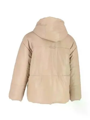 Nanushka Button-down Hooded Jacket
