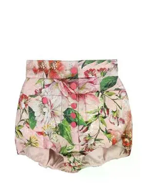 Dolce & Gabbana Brocade Floral Shorts