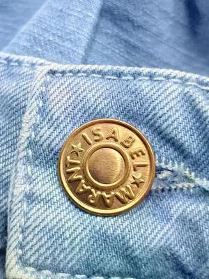 ISABEL MARANT VINTAGE High-waisted Denim Shorts
