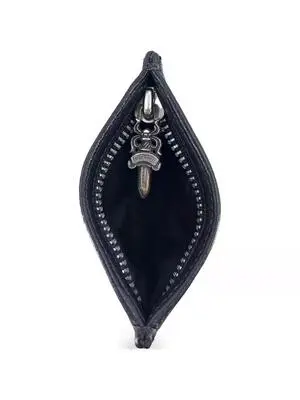Chrome Hearts Dagger Zip Coin Pouch