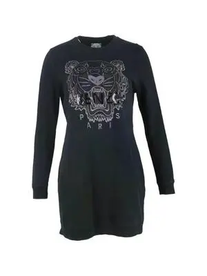 Kenzo Tiger Logo Mini Dress