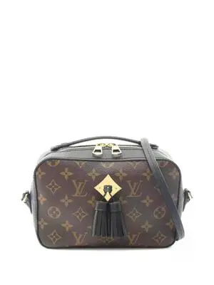 LOUIS VUITTON 2018 Monogram Saintonge Satchel - Brown