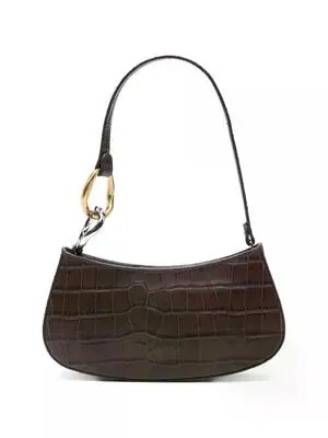 Staud Croc Effect Shoulder Bags