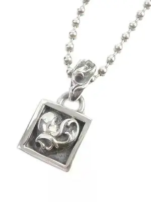 Chrome Hearts Framed Heart Pendant Necklace