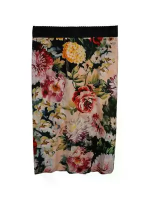 Dolce & Gabbana Floral-print Knee-length Skirt - Neutrals