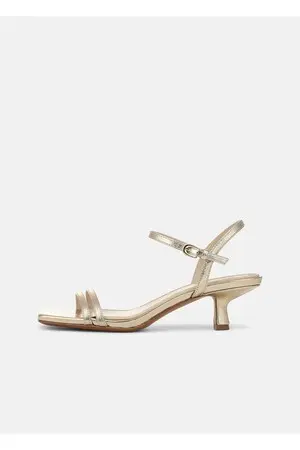 Vince Metallic Sandals For Women