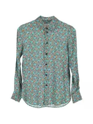Saint Laurent Floral-print Button-up Shirt