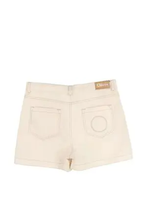 Chloé Contrast-stitching Pocket Shorts