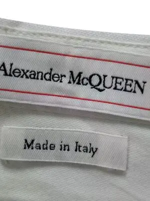 Alexander McQueen Tailored Cotton Shorts