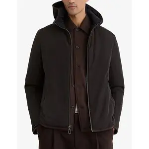 REISS Devonay Reversible Hooded Puffer Jacket