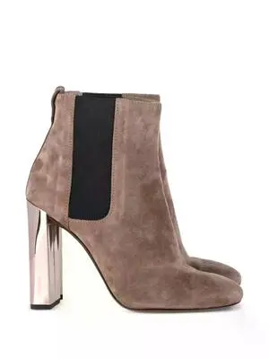 Fendi Block Heel Boots For Women