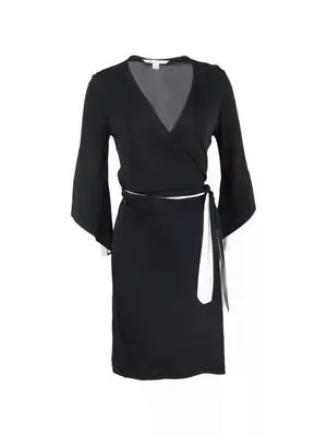 V-Neck Wrap Dresses