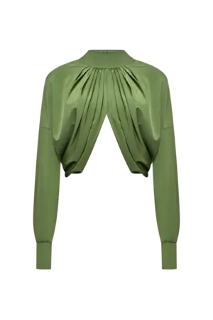 PatBO Intensity Jersey Cut-out Top