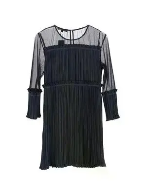 Maje Ritzy Pleated Mini Dress