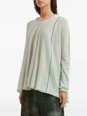 Y’s Line Raw Edge Top