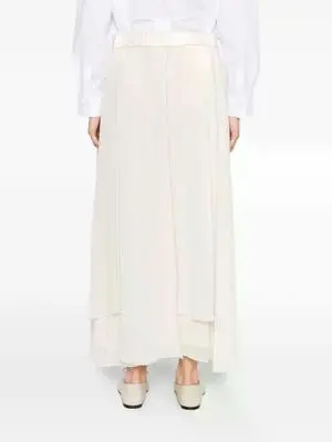 Peserico Elasticated-waistband Maxi Skirt
