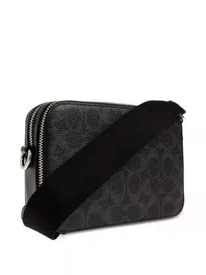 COACH Charter Zipped Monogram Crossbody Bag