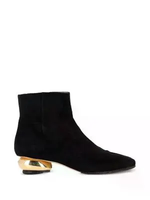 STUART WEITZMAN Freja Sculpted-heel Ankle Boots