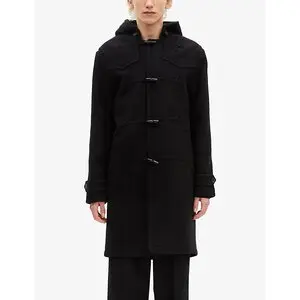 The Kooples Hooded Wool-blend Regular-fit Coat