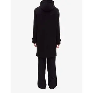 The Kooples Hooded Wool-blend Regular-fit Coat